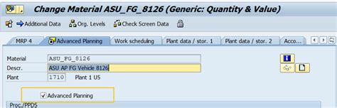 Overview Of The Key Functionality Production Plann Sap Community