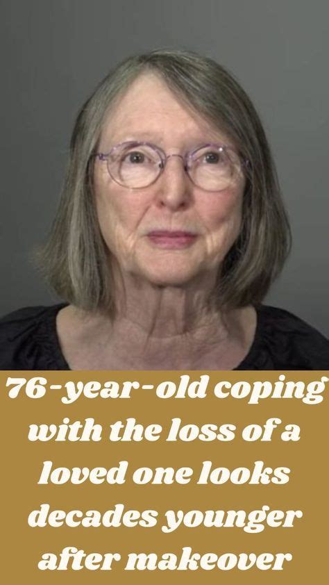 76 Year Old Coping With The Loss Of A Loved One Looks Decades Younger
