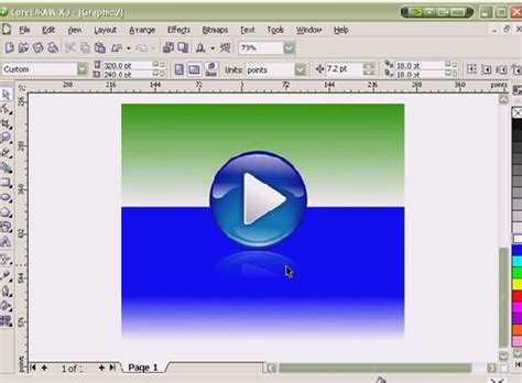 Play Button In Coreldraw Alex Galvezs Blog Blogs Coreldraw Community