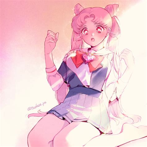 Chibi Usa Bishoujo Senshi Sailor Moon Drawn By T Growing Danbooru