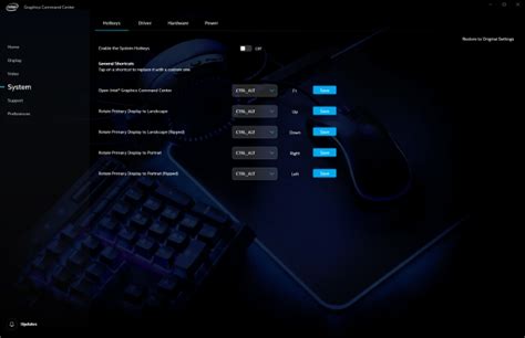 intel graphics command center