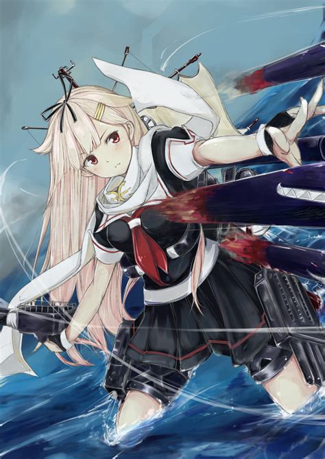 Yuudachi Kantai Collection Drawn By Rizzl Danbooru