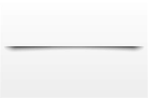 Premium Vector Shadow Effect Realistic Blurred Edges Shadow Of Isolated Template Rectangular