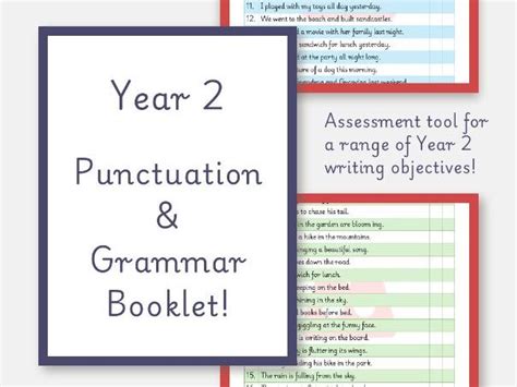 Year 2 Grammar And Punctuation Booklet Complete Teaching Resource