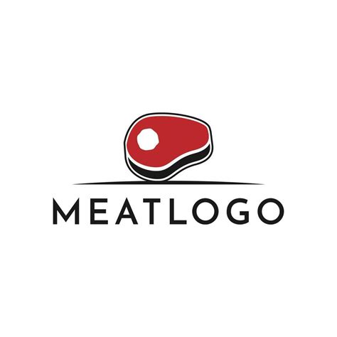 Simple Meat Logo Design Template 28210862 Vector Art At Vecteezy