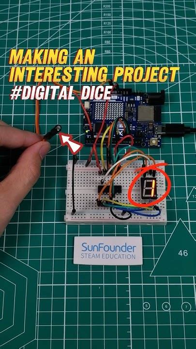Arduino Fun Project Make A Digital Dice Arduino Diy Engineering