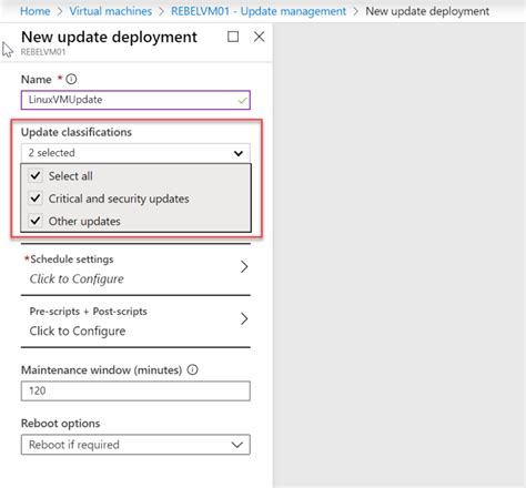 Step By Step Guide How To Update An Azure Linux Vm Using Update Management Rebeladmin