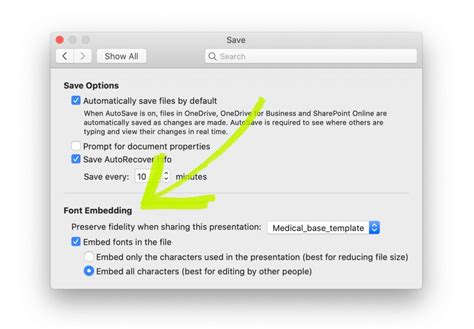 Embedding Fonts In Powerpoint