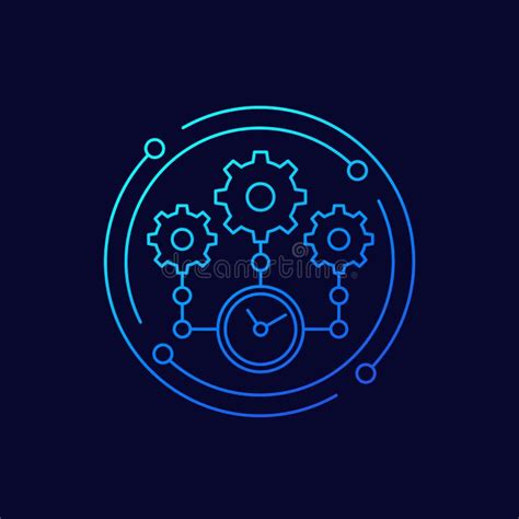 Operations Efficiency Icon Stock Illustrations 889 Operations