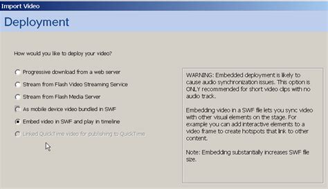 Flash Cs3 Video Component Tutorial Edutech Wiki