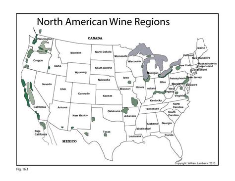 Wine Growing Regions Of The United States At Janet Olvera Blog