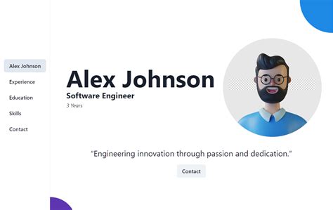 GitHub HussainTaj W Resume A Resume Portfolio CV Site Build With React