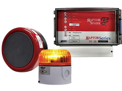 Raptor Spark Single Zone Spark Detection And Extinguishment Kit F Dust Collector Warehouse