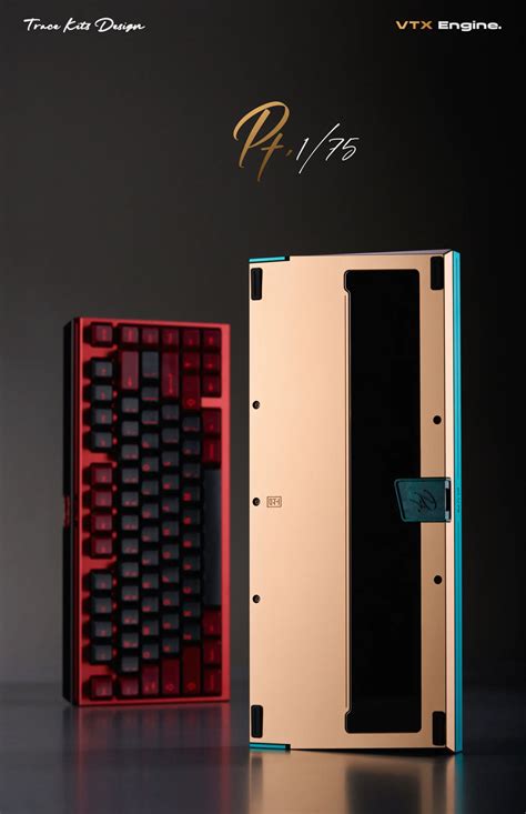 Tkd Pt 175 Aluminum Customized Keyboard Kit Cotton Free Hot Swappable