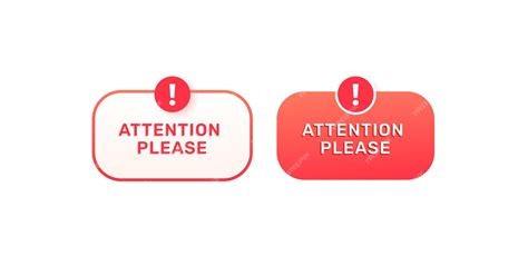 Premium Vector User Interface Clipart Message Alert Notification Sign