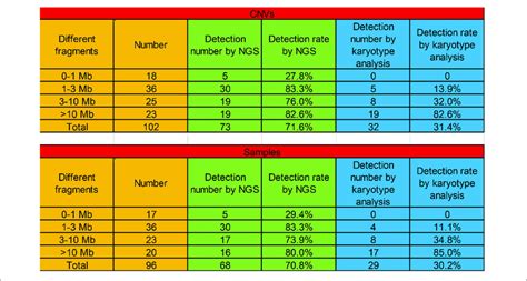 The Positive Detection Rates Of Cnvs With Different Fragments 0 1 Download Scientific