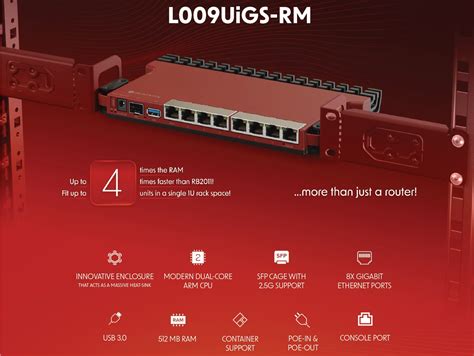 A Apărut Noua Serie L009 De La Mikrotik