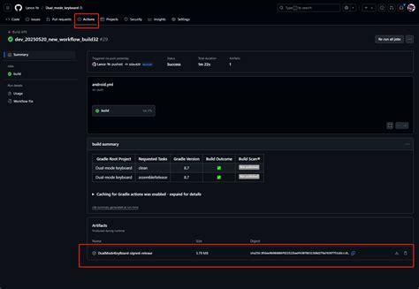Android 最全的自动化keystore本地签名和github Action自动打包工作流github打包apk Csdn博客