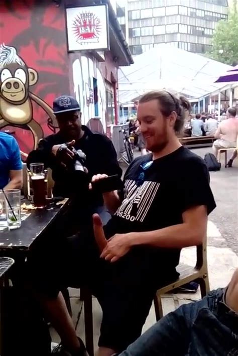 Showing Off His Big Cock In Public ThisVid