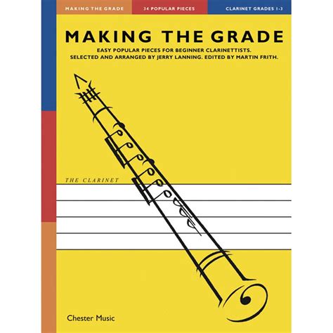 Making The Grade Clarinet Grades 1 3 Promusicaie