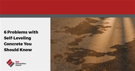 6 Problems With Self Leveling Concrete You Should Know