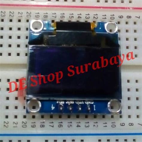 jual modul oled 0 96 warna putih i2c arduino display oled kota surabaya hobi elektronika