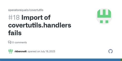 Import Of Covertutilshandlers Fails · Issue 18 · Operatorequals