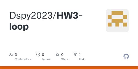 Github Dspy2023hw3 Loop