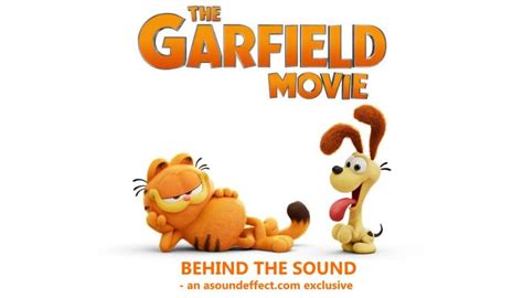Mark Keefer On Linkedin Crafting The Spirited Sound Of The Garfield Movie A Sound Effect