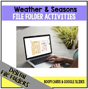 DIGITAL Weather File Folder Activities By The Autism Helper TpT