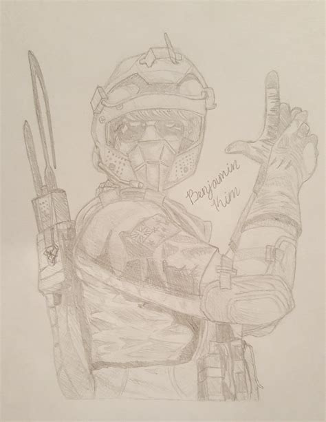 My Sketch Of Mozzie Worked Pretty Hard On It Hope You Enjoy R Rainbow6