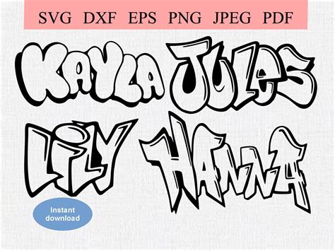 The Name Kayla In Graffiti