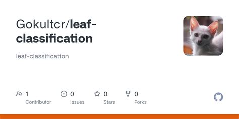 Leaf Classificationleafclassificationipynb At Main · Gokultcrleaf Classification · Github