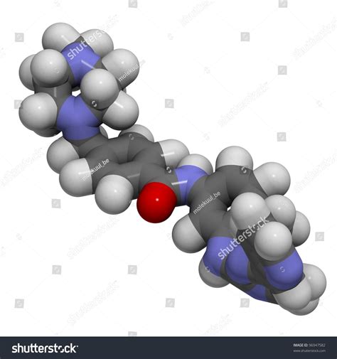 Imatinib Cancer Drug Molecule Chemical Structure Stock Illustration 96947582 Shutterstock