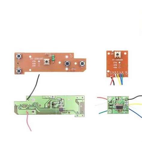 4ch Rc Remote Control 27mhz Circuit Pcb Transmitter And Receiver Board At Rs 195 Remote
