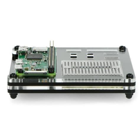 ZeroDock Acrylic Dock For Raspberry Pi Zero Botland Robotic Shop