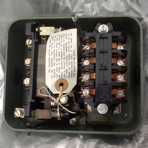 Industrial Start Stop Switch 440volts Vintage Industrial Power Switch