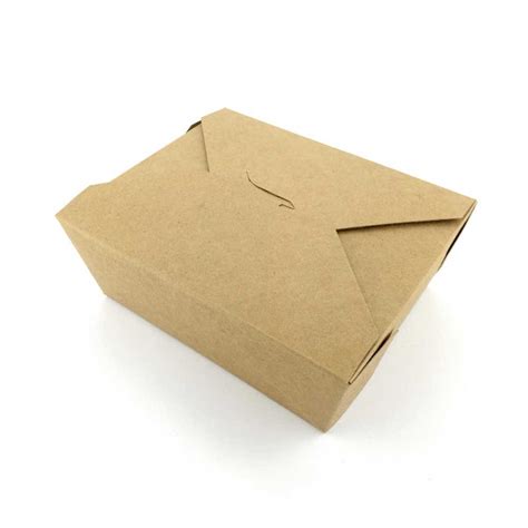 Kraft Pe Square Box 32 Oz 1x150 Pieces Snh Packing