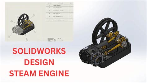 Solidworks Tutorial Steam Engine Youtube