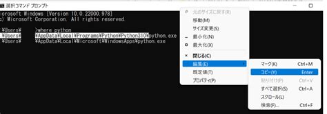 ダブルクリックでpython py を実行WindowsPython たびとのITブログ
