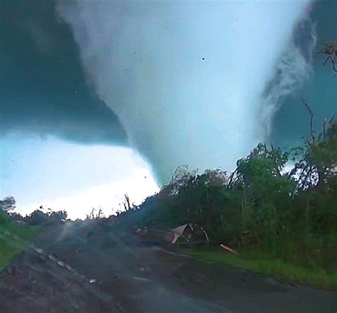 Hurricane Cyclone Close Up 