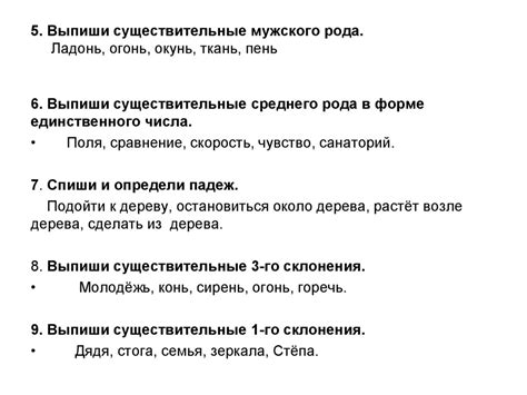 Проверочная работа Склонение имен существительных презентация онлайн
