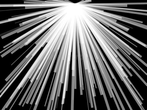Radial Radiating Dynamic Lines Abstract Explosion Burst Stock Vector Illustration Of
