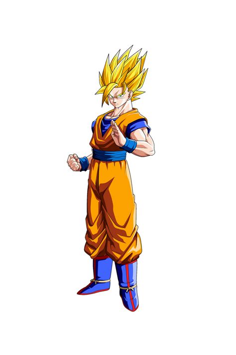 Goku Ssj2 Render By Luishatakeuchiha On Deviantart