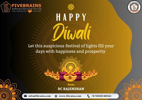 fivebrains software services pvt ltd on linkedin happy diwali