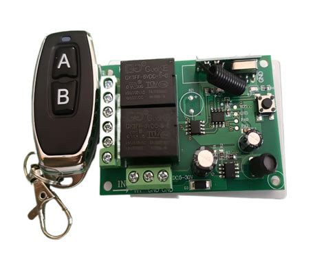 Tarjeta Receptora 433 92mhz 2 Canales 1 Control J Tj Electronica Electronica En General