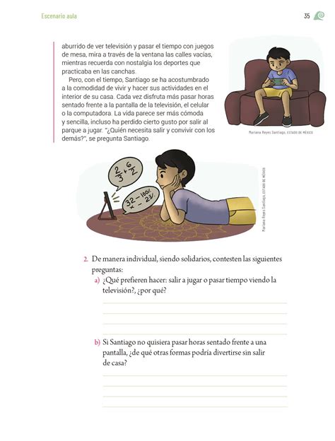 Proyectos De Aula Quinto Grado Página 35 De 361 Libros De Texto Online