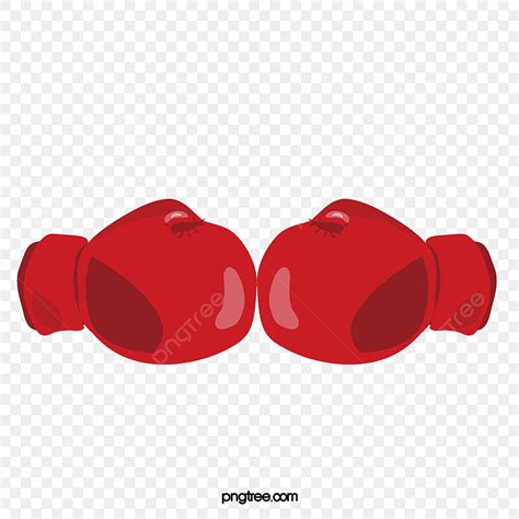 빨간 권투 글러브 귀여운 일러스트 그림 빨간 클립 아트 장갑 빨간 Png 일러스트 및 Psd 이미지 무료 다운로드 Pngtree