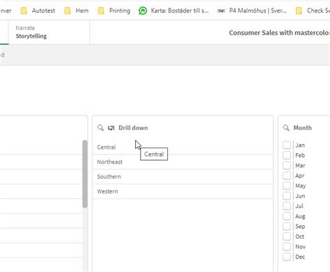 drill down icon acts as a button · issue 130 · qlik oss sn list