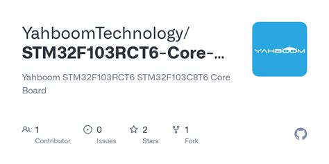 GitHub YahboomTechnology STM32F103RCT6 Core Board Yahboom STM32F103RCT6 STM32F103C8T6 Core Board